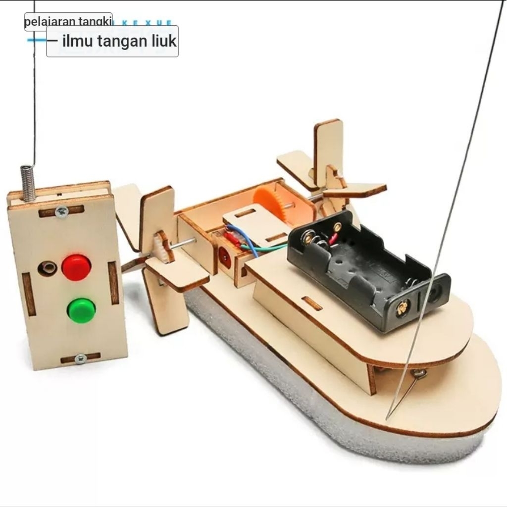 Jual NEW DIY MAINAN RAKITAN PERAHU LISTRIK REMOTE CONTROL | MAINAN ...