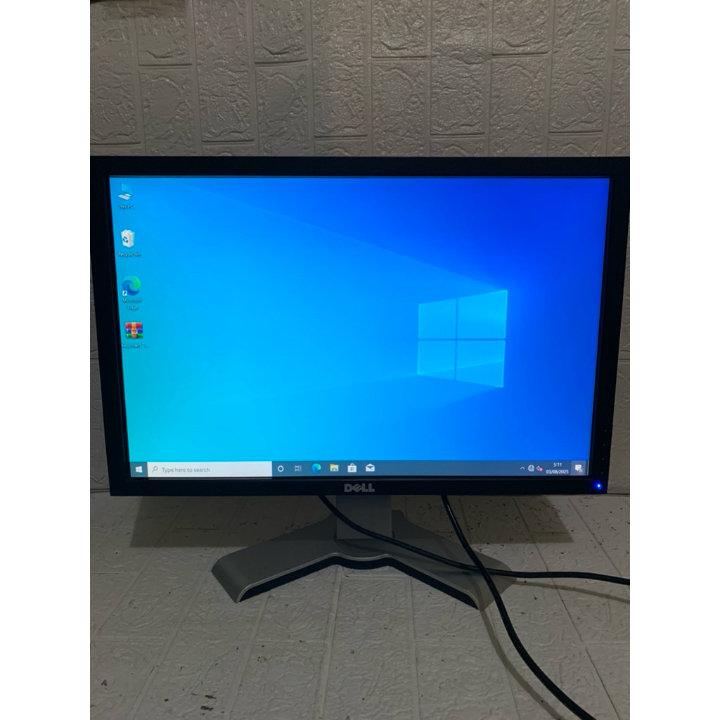 Jual Monitor Dell 22 inchi Lcd resolusi 1920x1080 lengkap kabel ...