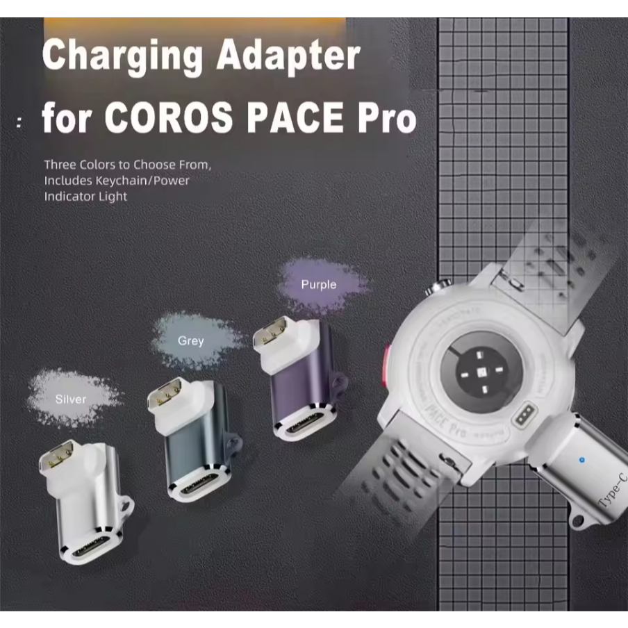 Jual Colmer Charging Adapter Smartwatch USB Type C Charger Kabel Cas ...