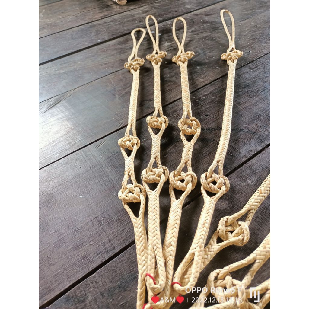 Jual [ COD ] TALI KAWIT PUTIH BUHUL 3 TALI GANTUNGAN BELAWIT TALI KAWIT ...