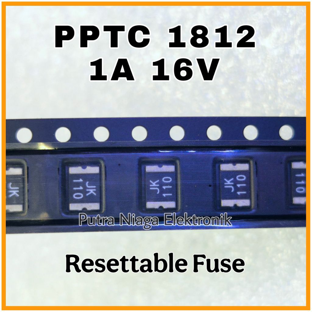 Jual Resettable Fuse 1812 110 1A 16V PPTC Self Recovery Sikring ...