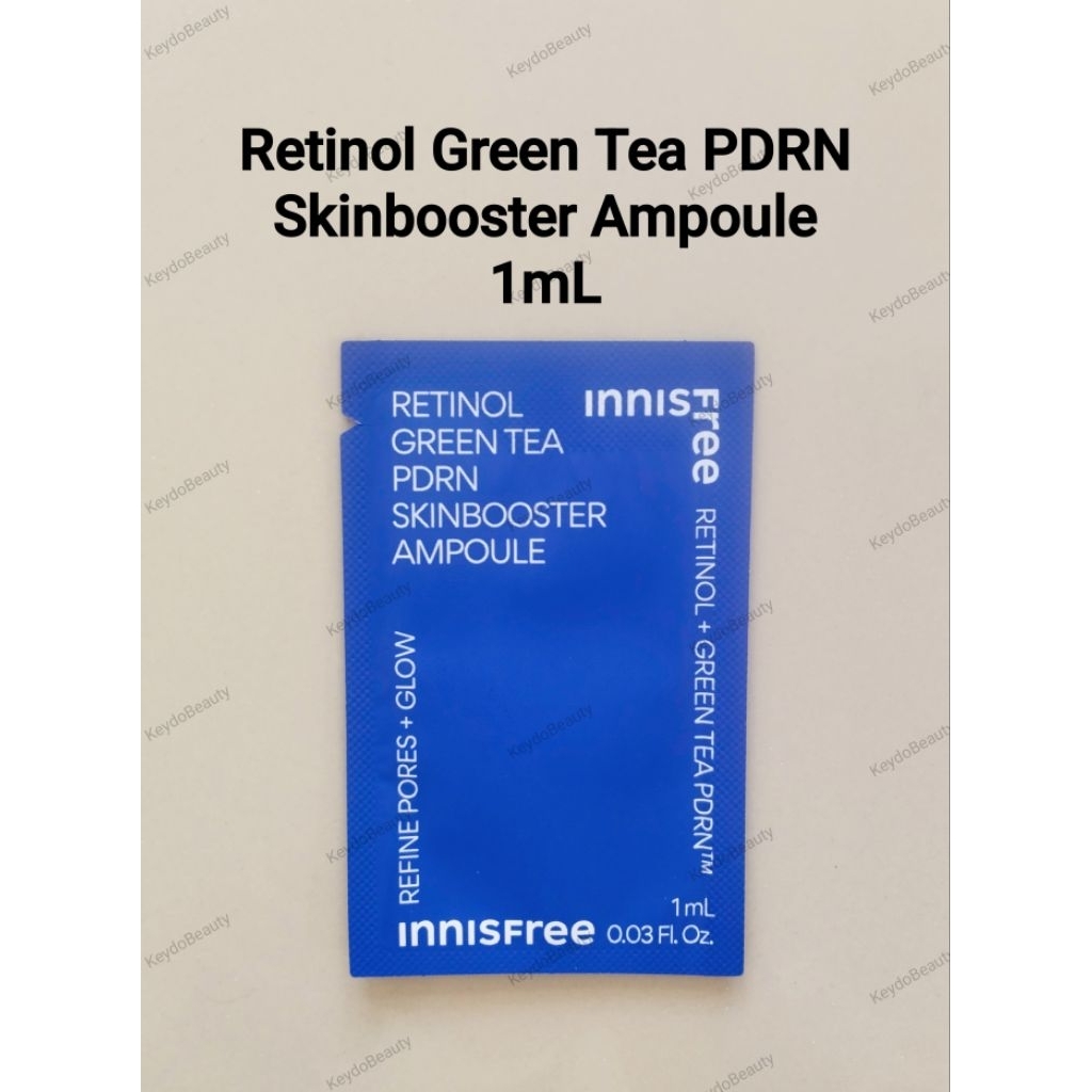 Jual Innisfree Retinol Green Tea PDRN Skinbooster Ampoule 1ml(Exp 2027/ ...