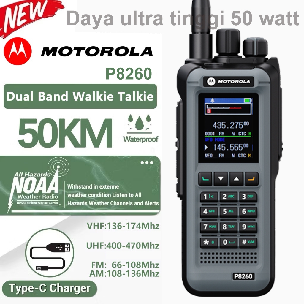 Jual HT Handy Talkie P8260 MOTOROLA Professional two-way radio 999 ...
