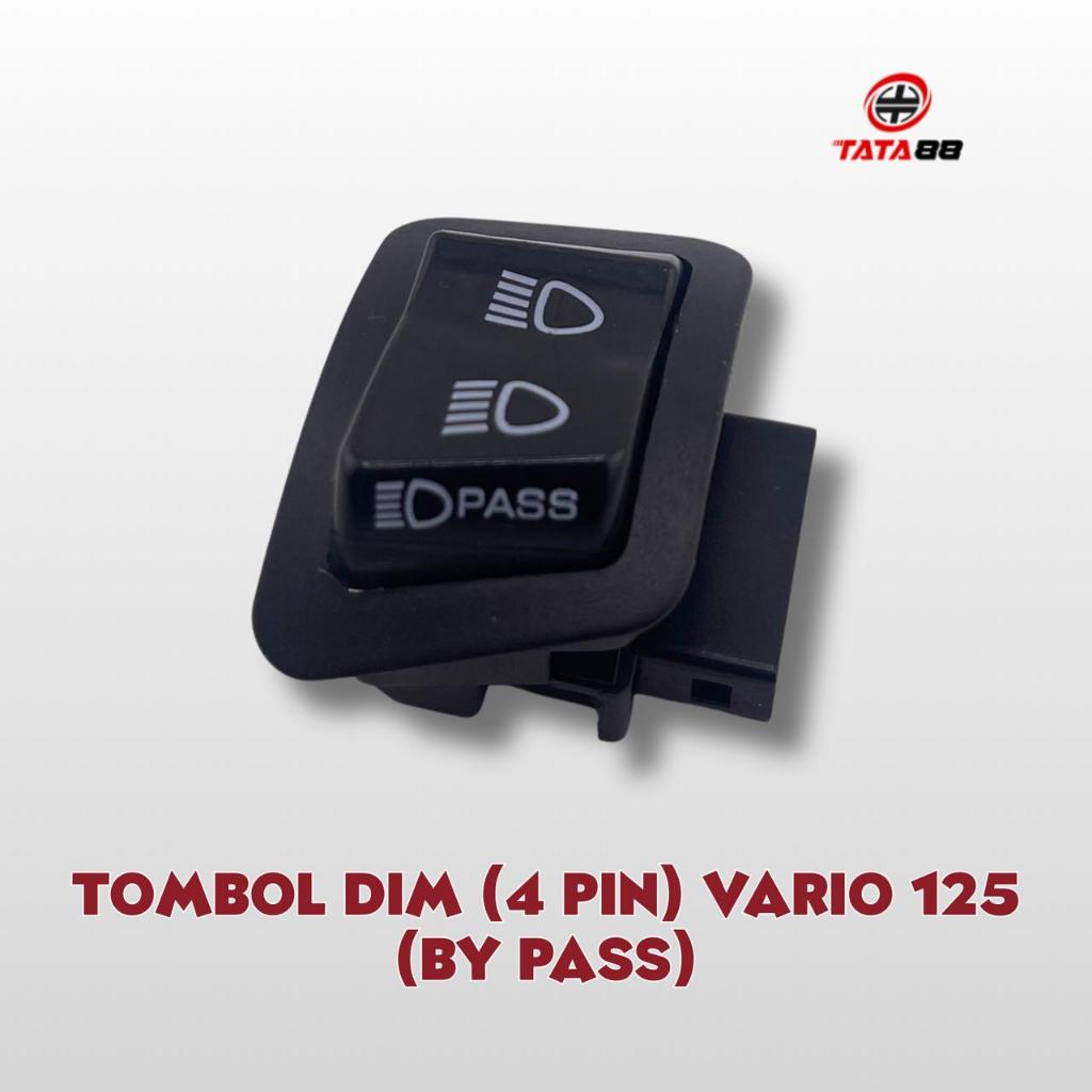 Jual [ECER] TOMBOL DIM BYPASS VARIO 125 4 PIN - SAKLAR LAMPU TOMBOL ...