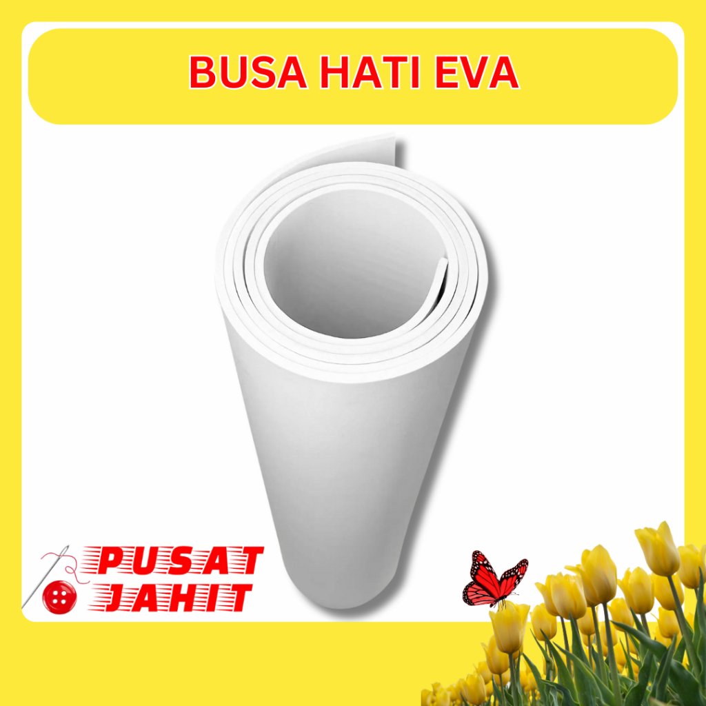 Jual Busa Hati Evas Alas Kerudung Sponge 3 mm | Shopee Indonesia