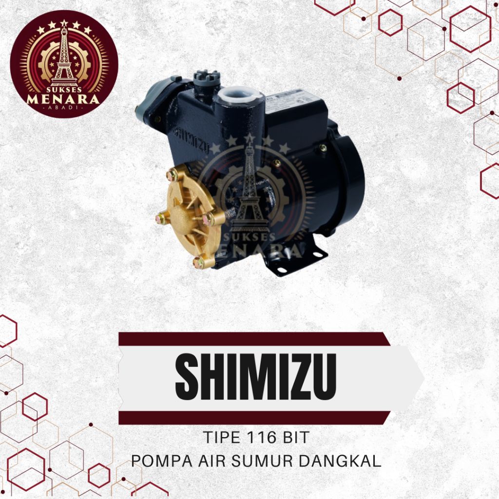 Jual Shimizu PS-116 BIT Non-Otomatis Pompa Air Sumur Dangkal | Shopee ...