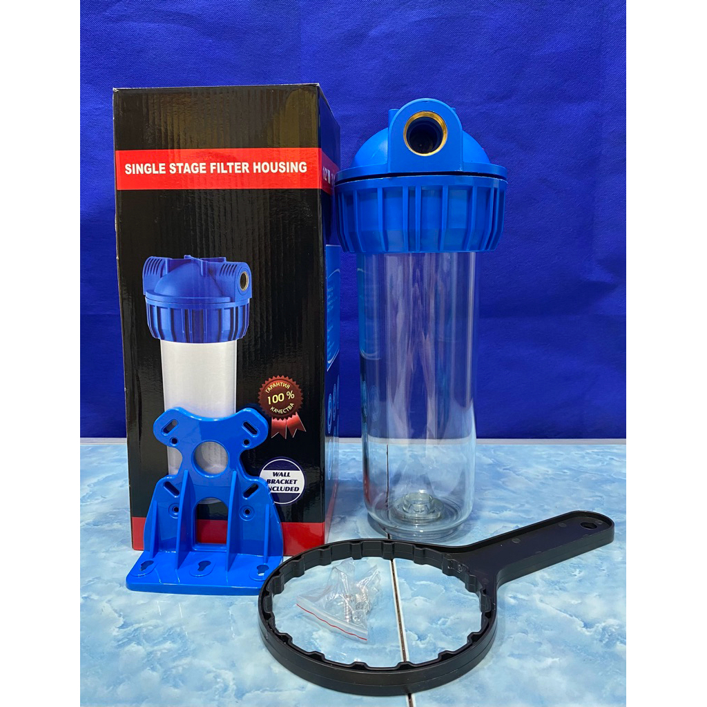Jual Single Stage Filter Housing 10” - Clear | Shopee Indonesia