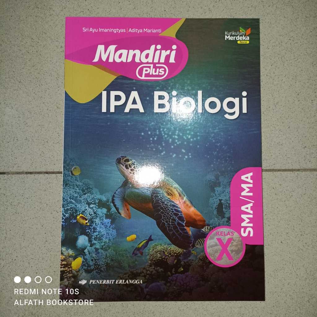Jual MANDIRI PLUS IPA BIOLOGI SMA KURIKULUM MERDEKA PENERBIT ERLANGGA ...