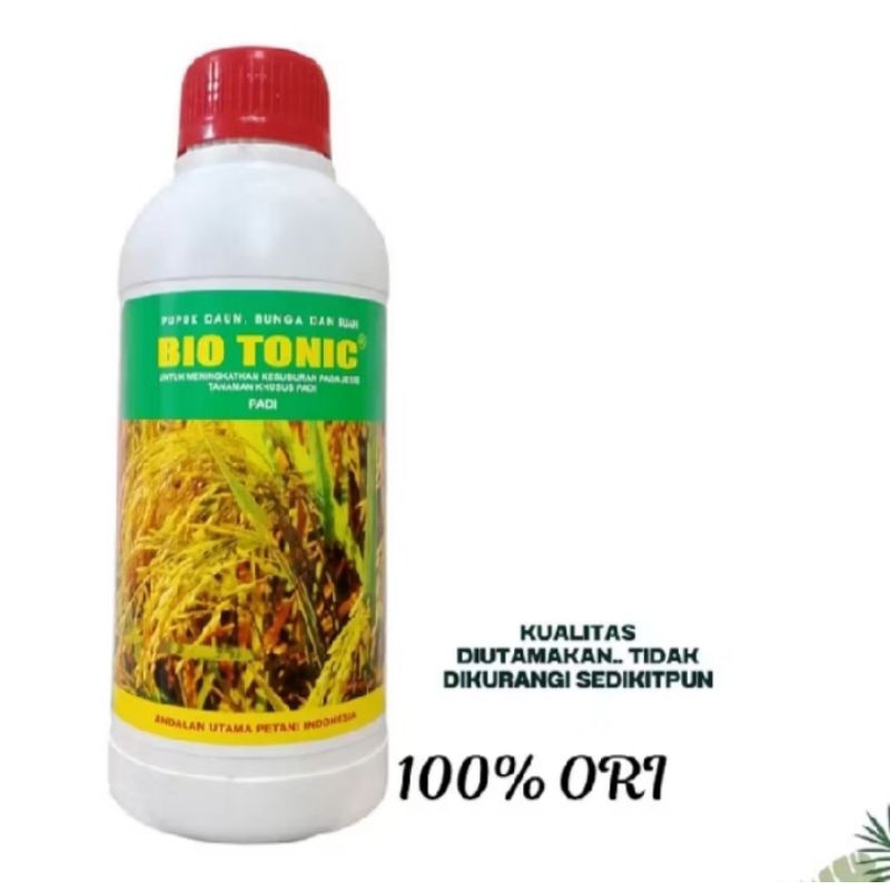 Jual [ ORI 100% ]BIO TONIC PADI 500ML/PENYUBUR PADI/PUPUK PERCEPAT ...