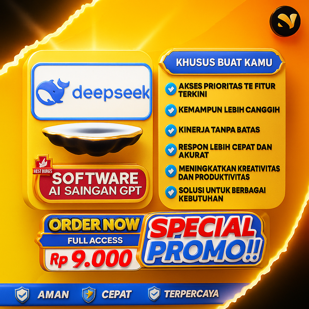 Jual DeepSeek : Kecerdasan Buatan Viral untuk Kemajuan Bisnis | AI Viral 2025 ! LIFETIME ...