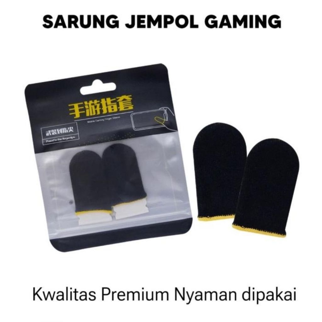 Jual SARUNG TANGAN JEMPOL GAMING ANTI KERINGAT GAME PUBG FF MOBILE ...