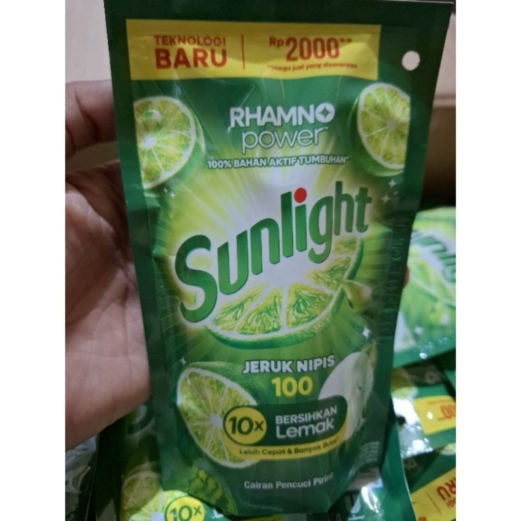 Jual Sunlight 2000 Sabun Cuci Piring Kemasan Sachet 12 x 92 ml | Shopee ...