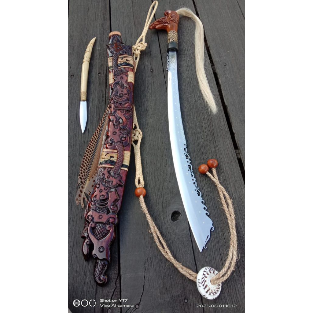 Jual Mandau Jimpul Asli Khas Dayak Kalimantan Berkualitas | Murah ...