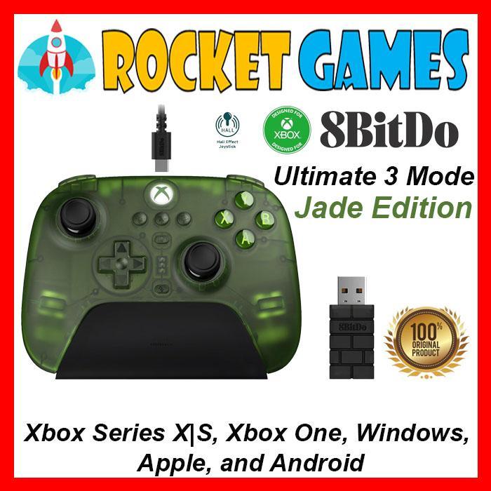 Jual 8Bitdo Ultimate 3 mode Gaming Controller Hall Effect Stick Triggers JADE Edition for Xbox ...