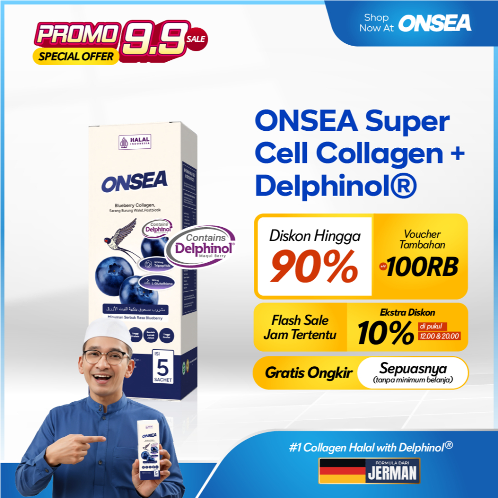 Jual FS ONSEA SUPER CELL COLLAGEN + DELPHINOL 1 BOX | Formulasi dari ...