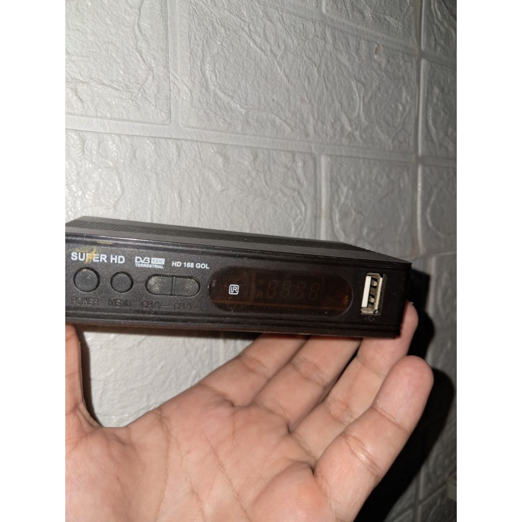 Jual stb super hd mini tes lewat port usb hidup display angka hilang ...