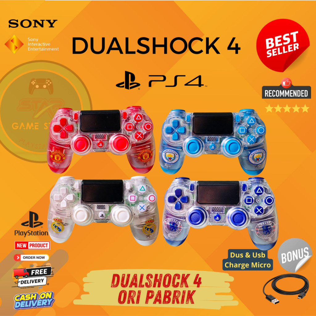 Jual Stik Ps4 Wirreless Controller Stik Ps4 Ori Pabrik Limited Club ...
