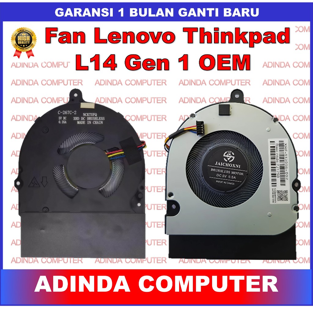 Jual Fan Lenovo ThinkPad L14 Gen 1 L14 Gen 2 L14 2nd Gen L15 Gen1 L15 ...