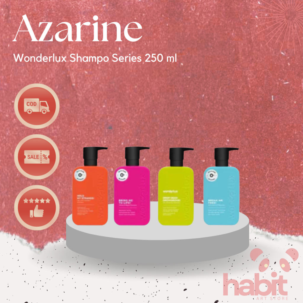 Jual Azarine Wonderlux Shampo Series 250 ml | Shopee Indonesia
