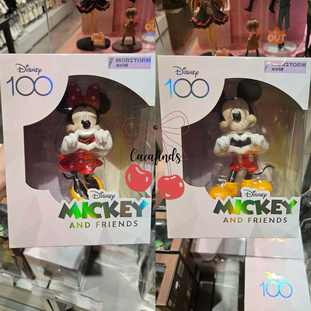 Jual OHSOME x Mostorhata‼️Figure Model Mickey Mouse & Minnie Mouse Hand ...