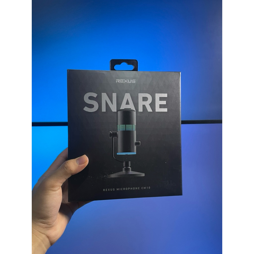Jual Rexus CM-10 Snare - Condenser Microphone RGB LED | Shopee Indonesia