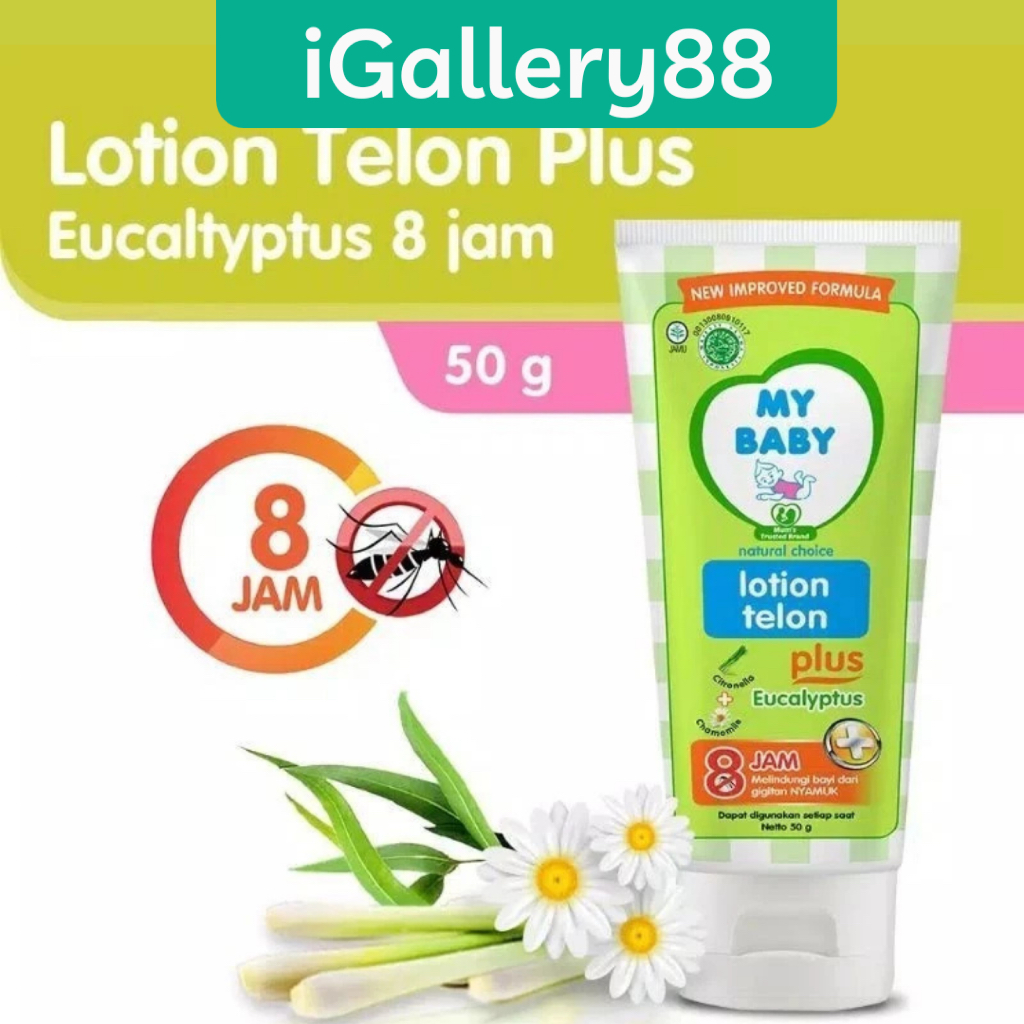 Jual MY BABY Lotion Telon Plus 50 gram Lotion Bayi Telon Anti Nyamuk ...
