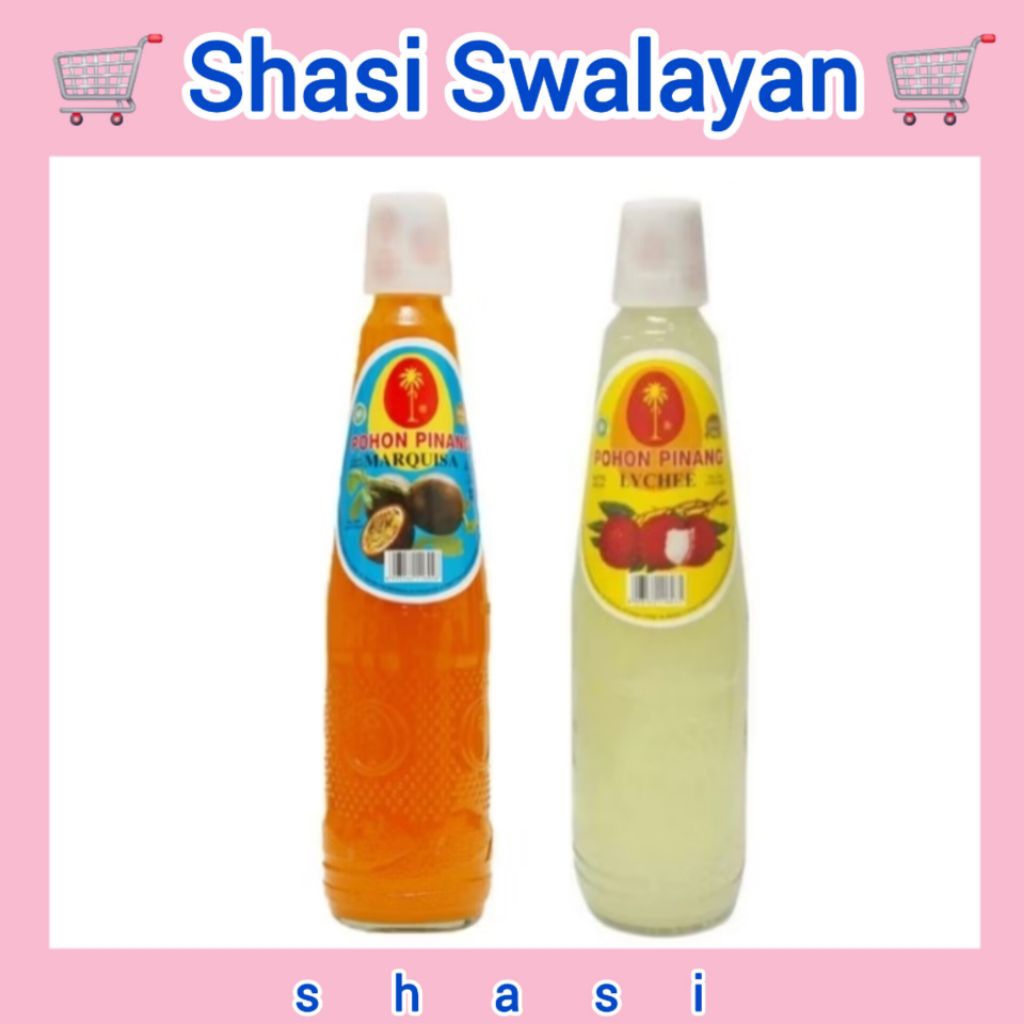 Jual Pohon Pinang Sirup Botol 600ml - Syrup Markisa/ Marquisa/ Leci ...