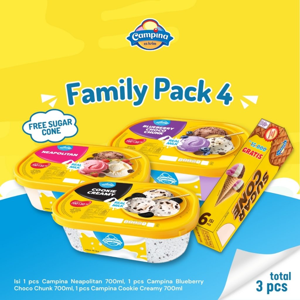 Toko Online Campina Ice Cream OfficialShop | Shopee Indonesia