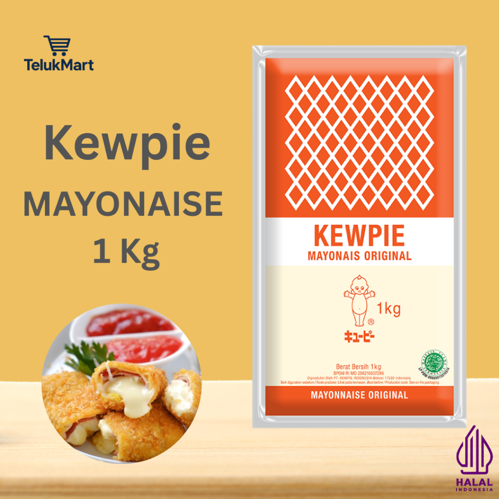Jual Kewpie Original Mayonnaise Kemasan Resto 1 Kg Original | Shopee Indonesia