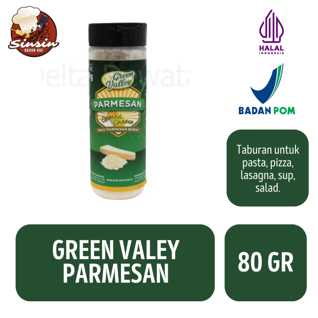Jual Green Valey Parmesan Powder [80GR] | Shopee Indonesia