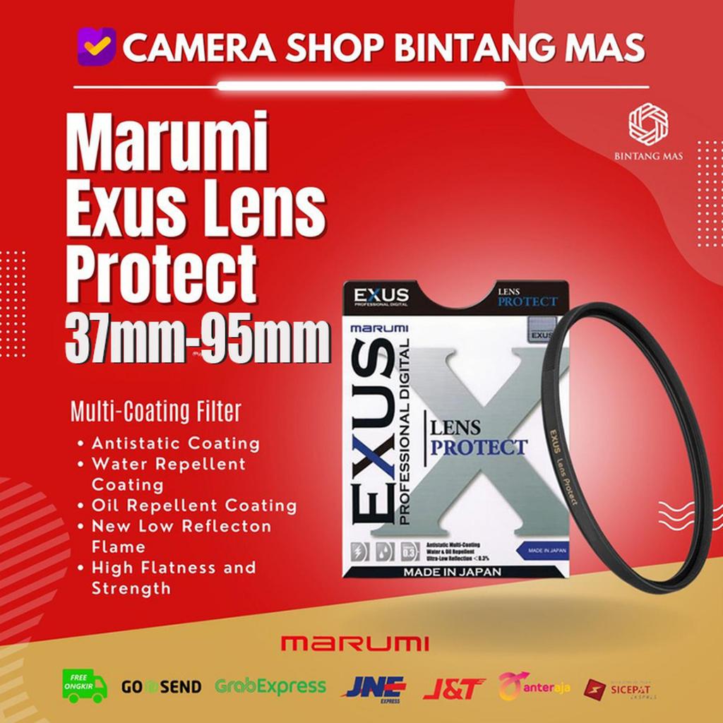 Jual Marumi EXUS Lens Protect 37-95mm Multicoating Filter made in japan | Shopee Indonesia