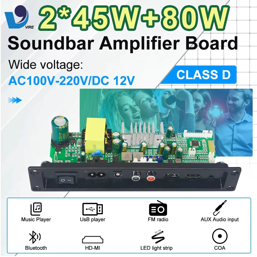 Jual VIRE 45W*2+80W Speaker TV Soundbar Karaoke Bluetooth Super Bass ...