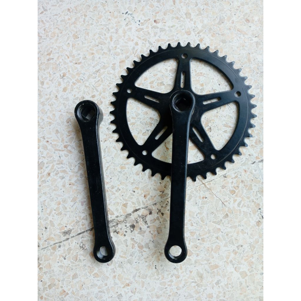 Jual crank 44T besi arm 165 | Shopee Indonesia