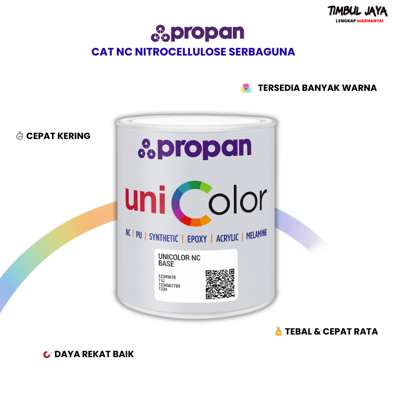 Jual Cat Duco NC Propan Unicolor 0,9Liter Putih Glossy Tulang Kilap ...