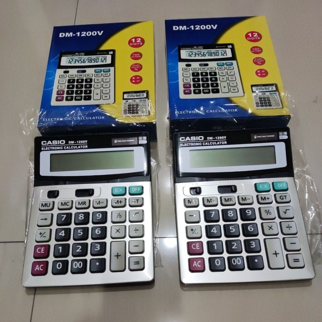 Jual Kalkulator 12 Digit Besar Calculator Toko Kasir | Shopee Indonesia