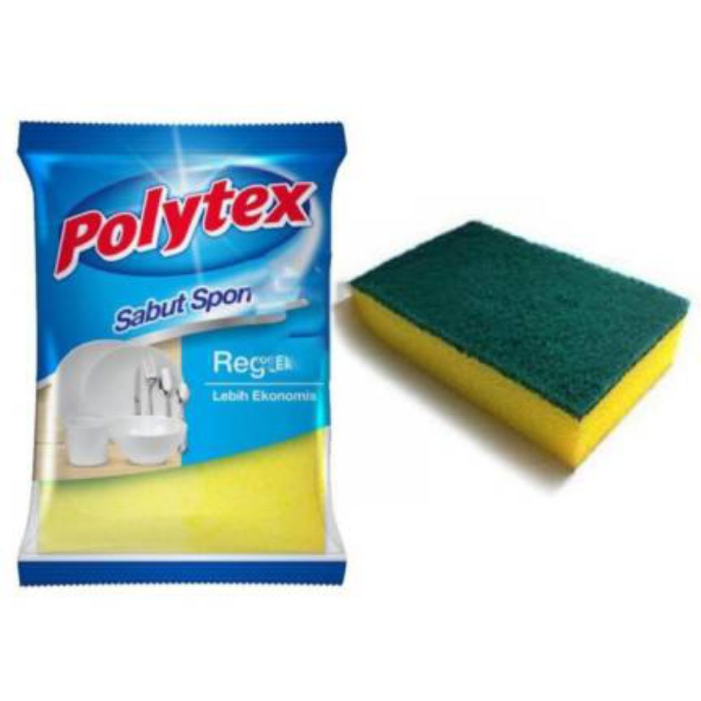 Jual Polytex Sabut Spon Regular isi 12 pcs | Shopee Indonesia