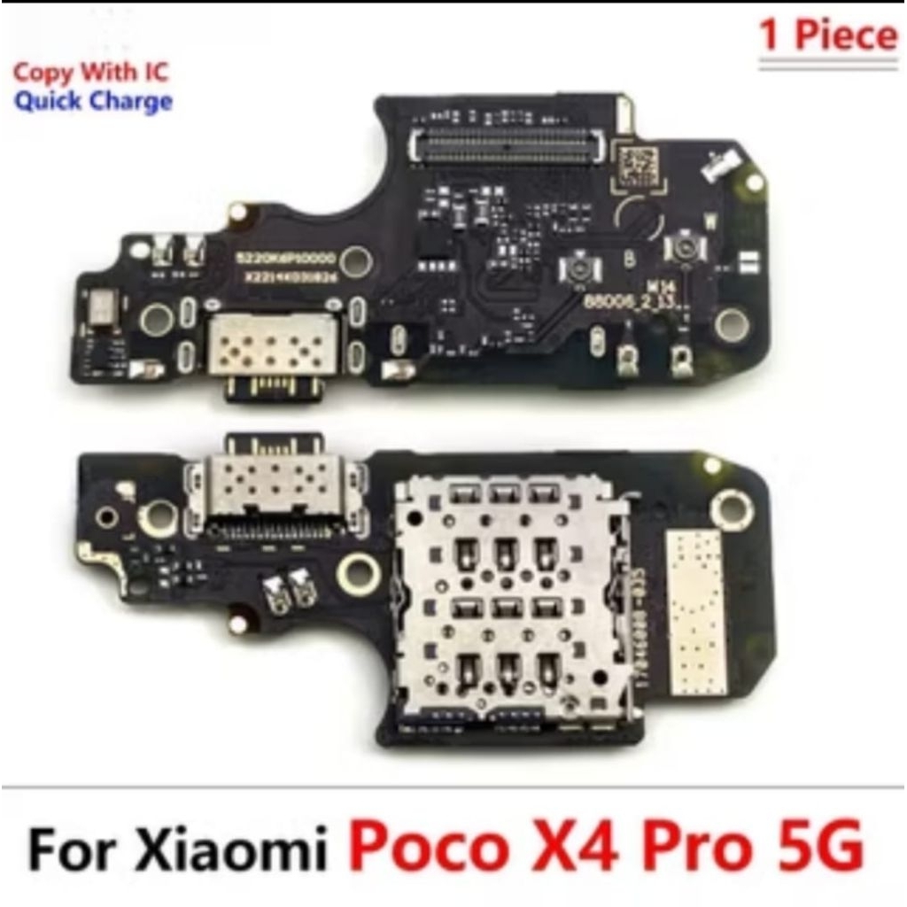 Jual PAPAN KONEKTOR CAS POCO X4 PRO 5G PCB BOARD CHARGER ORIGINAL NEW ...