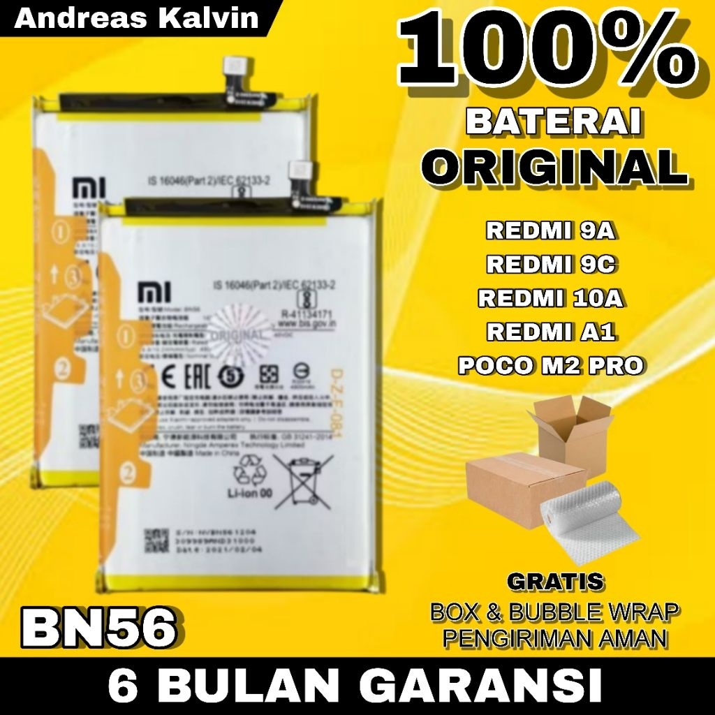 Jual BATERAI BATRAI BATRE BATTERY XIAOMI REDMI 9A / REDMI 9C / REDMI ...