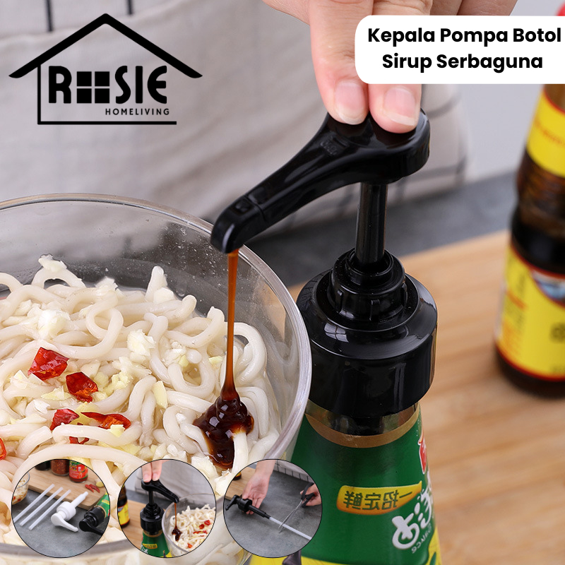 Jual ROSIE Kepala Pompa Botol Sirup / Syrup Pump / Pompa Sirup Kecap ...