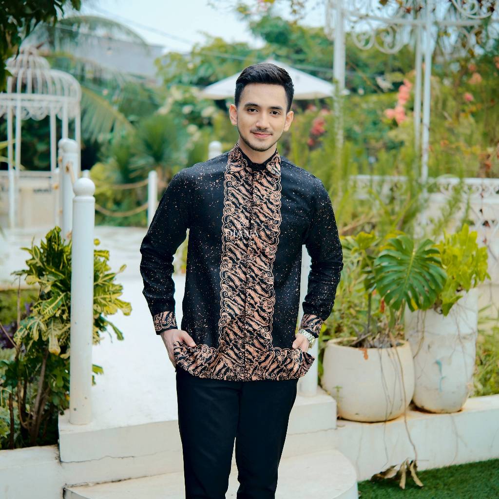 Jual KEMEJA BATIK JUPRI BAHAN VISCOSE by Diana Batik Trusmi | Shopee Indonesia