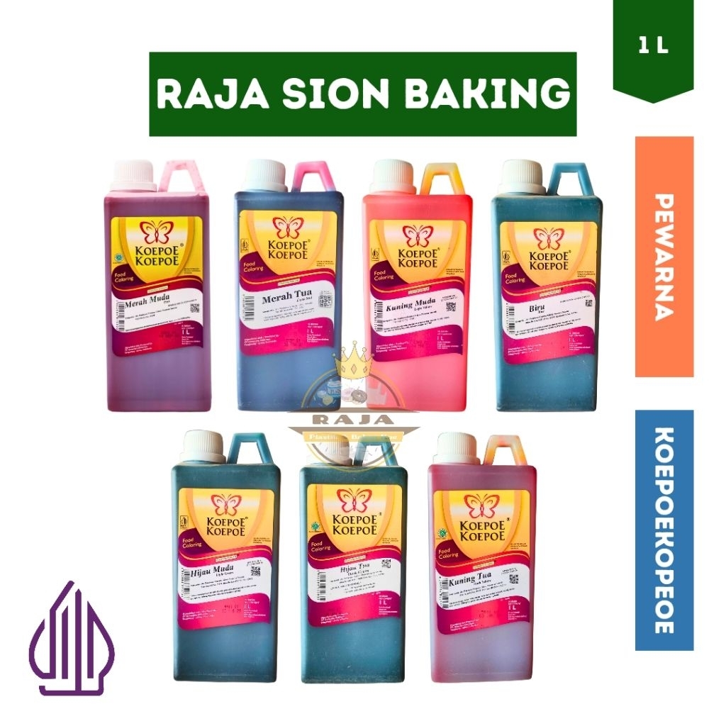 Jual KOEPOE KOEPOE Pewarna Makanan 1 Liter | Shopee Indonesia