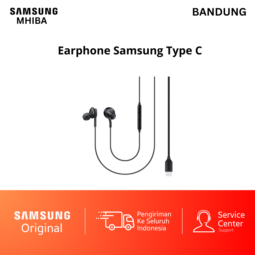 Jual Earphone Samsung Type C, Original Samsung | Shopee Indonesia