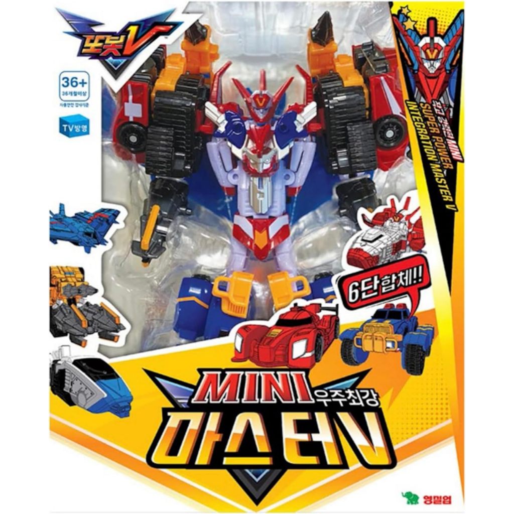 Jual Tobot V Mini 6-Stage Combination Master V Robot | Shopee Indonesia