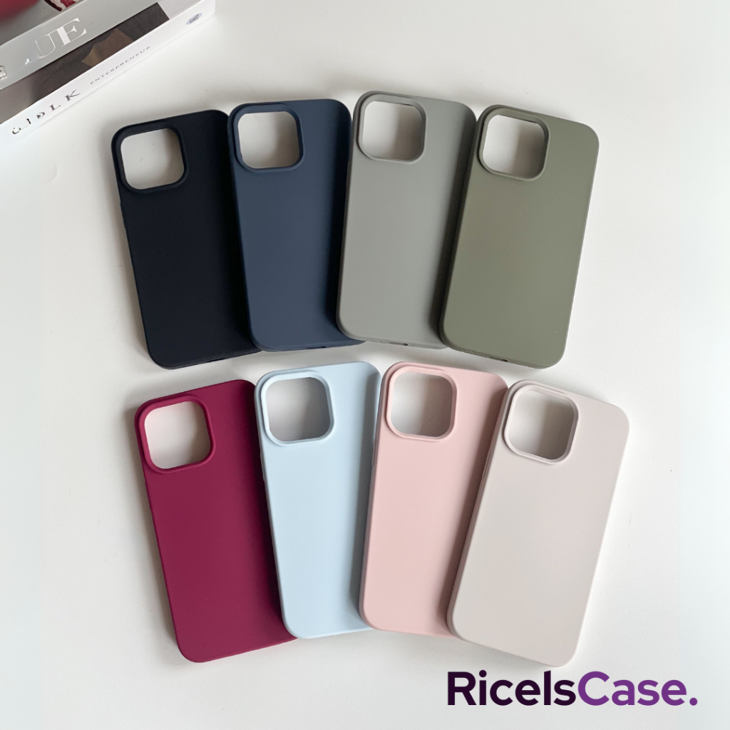 Jual CLIO Silicone iPhone Case Full Cover Bludru Anti Kotor Anti Noda ...