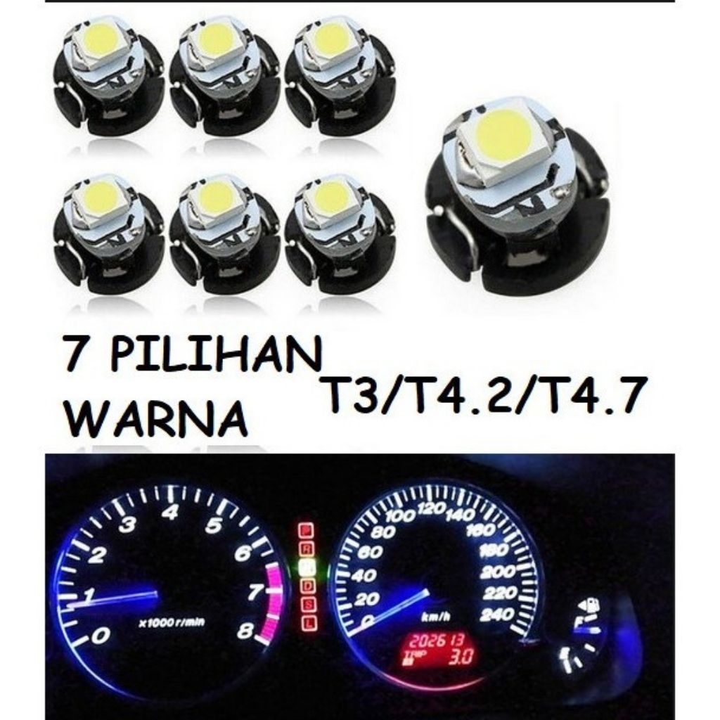 Jual LAMPU LED DASHBOARD SPEEDOMETER PANEL AC MOBIL T3 T4,2 T4,7 ...