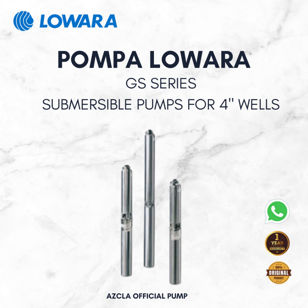 Jual POMPA LOWARA GS SERIES SUBMERSIBLE PUMPS FOR 4" WELLS | Shopee ...
