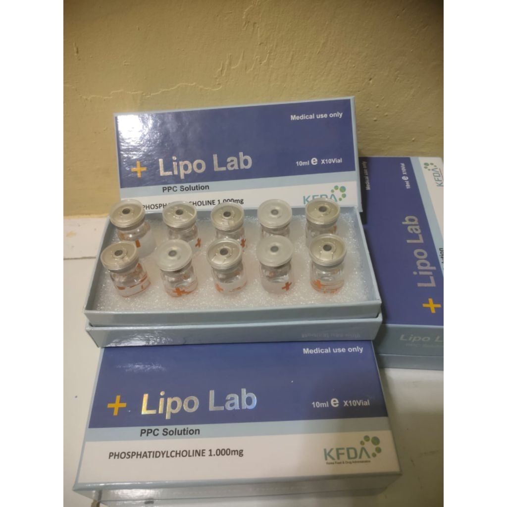 Jual READY BOX!! LIPO LAB (PCC) VIAL BENING X10ML ISI 10 VIAL LIPOLAB ...