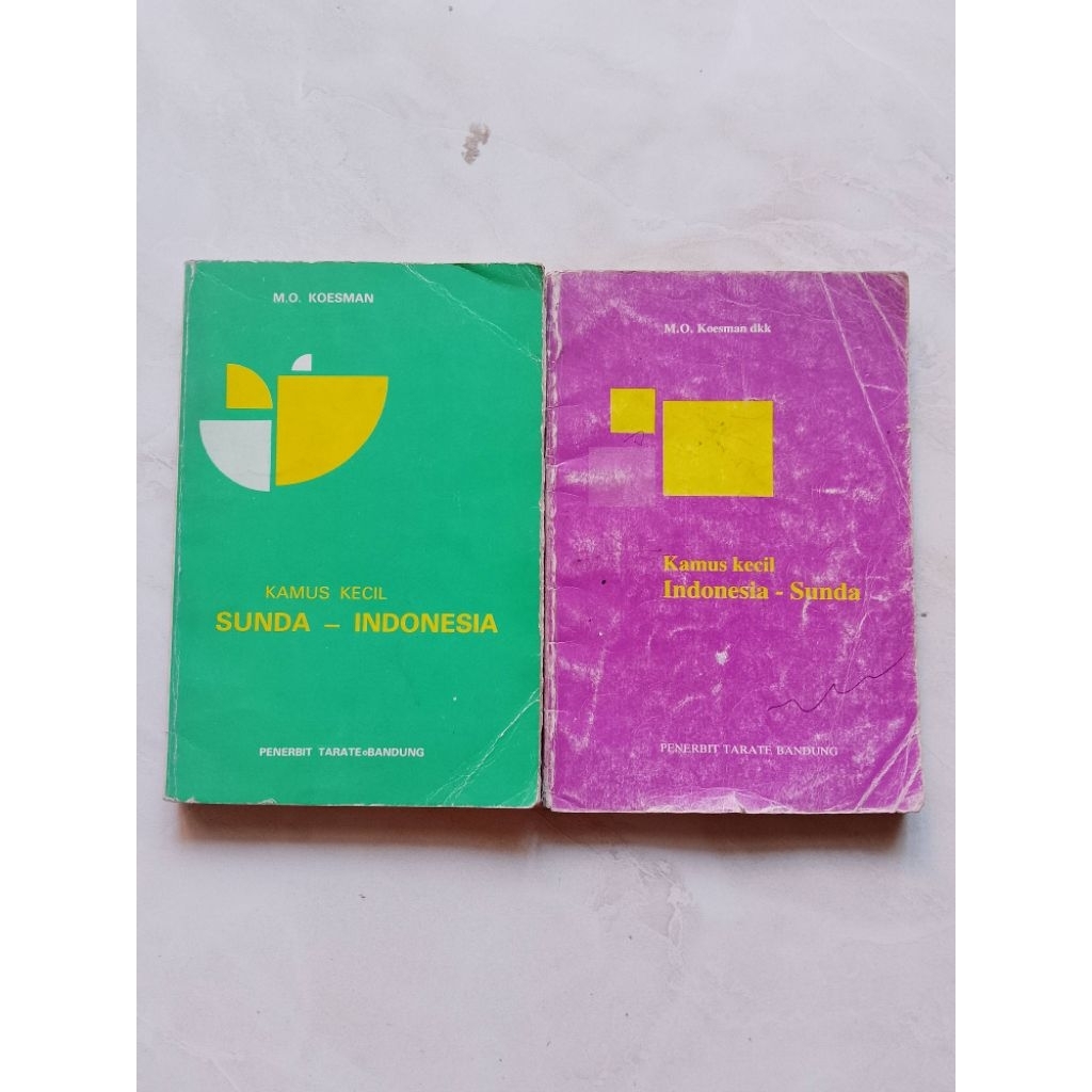 Jual KAMUS SUNDA - INDONESIA / INDONESIA - SUNDA // PAKET 2 BUKU ...