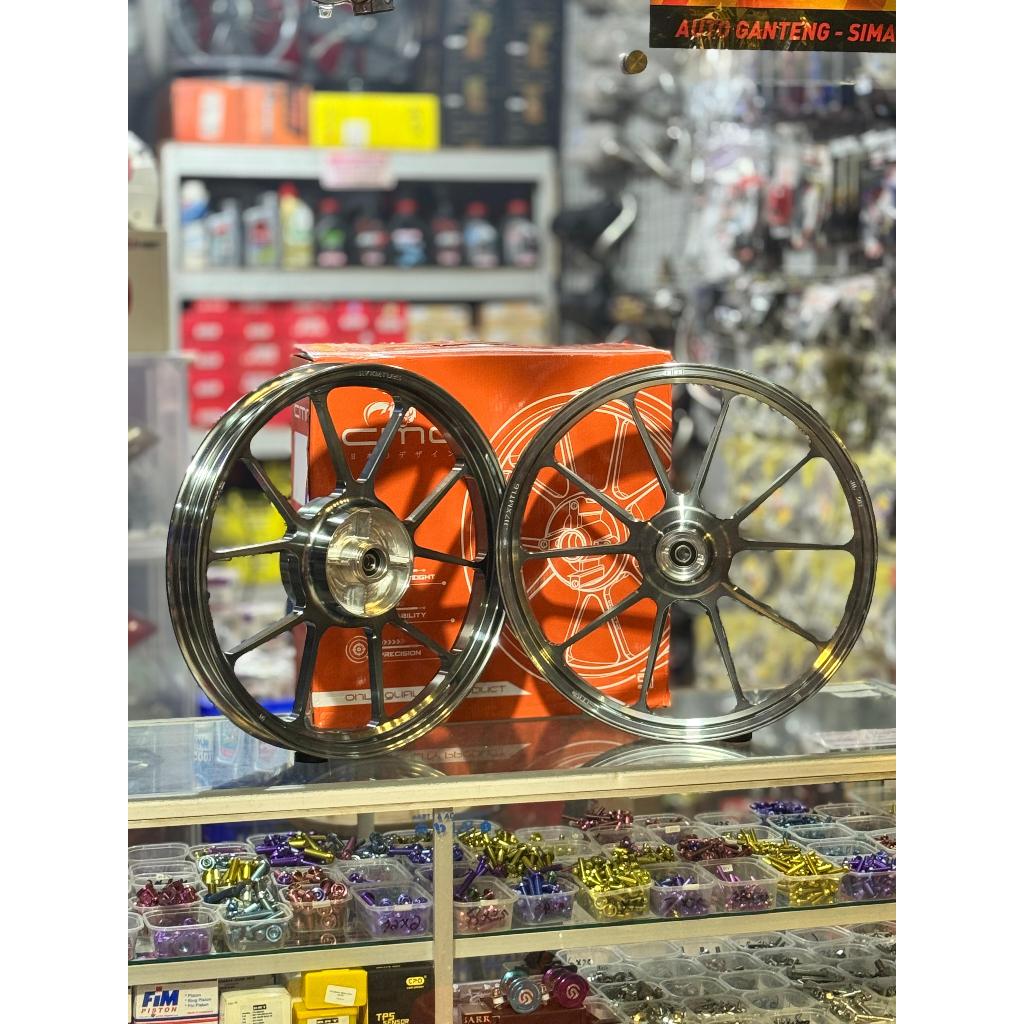 Jual VELG CMG CNC Model Exact Palang 10 Ring 17 For Rx King, Jupiter ...