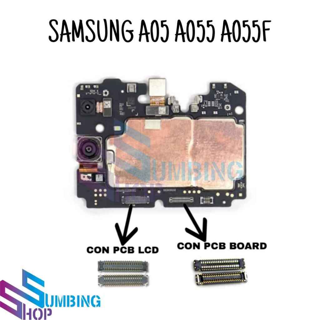 Jual Konektor Mainboard Samsung A05 A055 A055F Soket Main Board Lcd FPC ...
